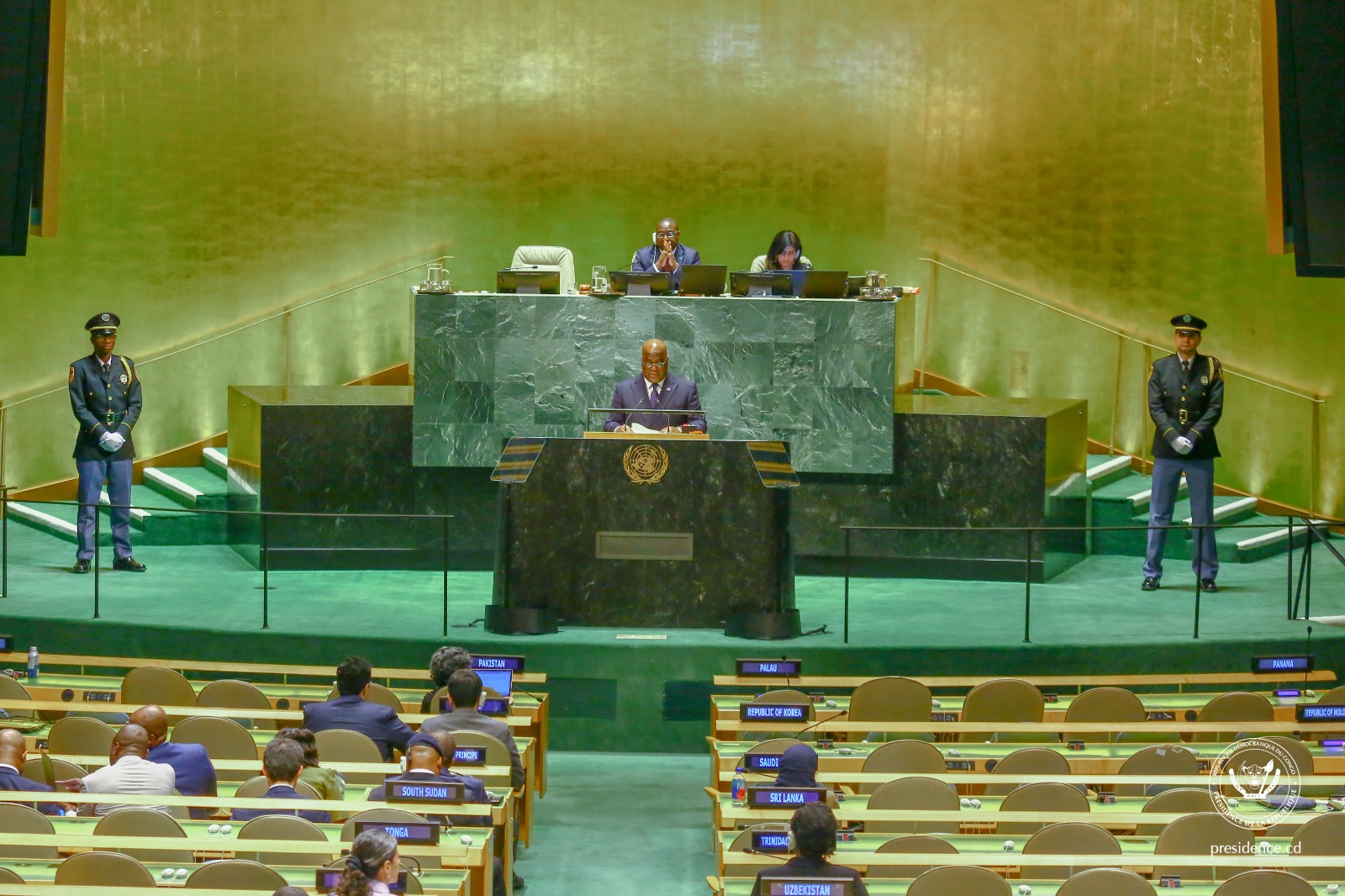 ONU : Le Président Tshisekedi annonce le retrait accéléré de la Monusco ...