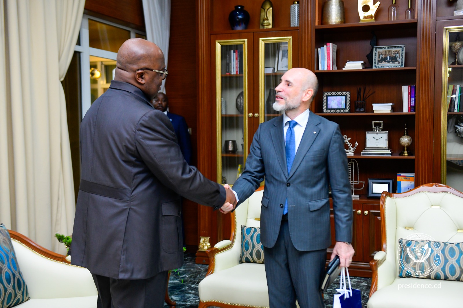 Le Président Félix Tshisekedi s’est entretenu avec les ambassadeurs d ...