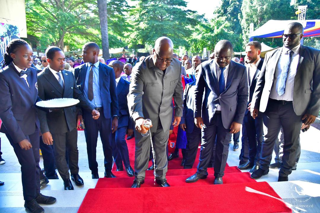 Le Chef de L’Etat dote l’INBTP Ngaliema de bâtiments modernes ...