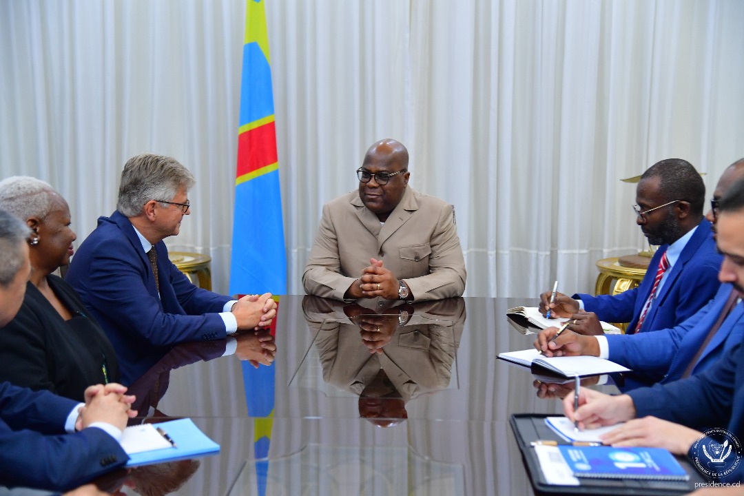 RDC - ONU : Le Président Félix Tshisekedi a reçu Jean-Pierre Lacroix ...
