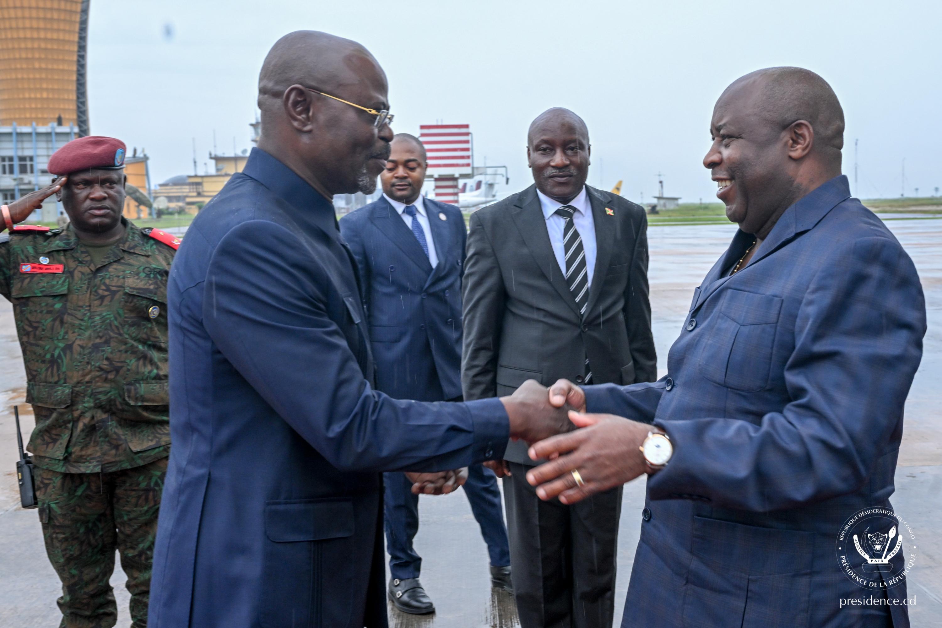 Rdc/Burundi : Le Président Évariste Ndayishimiye en visite de travail à ...