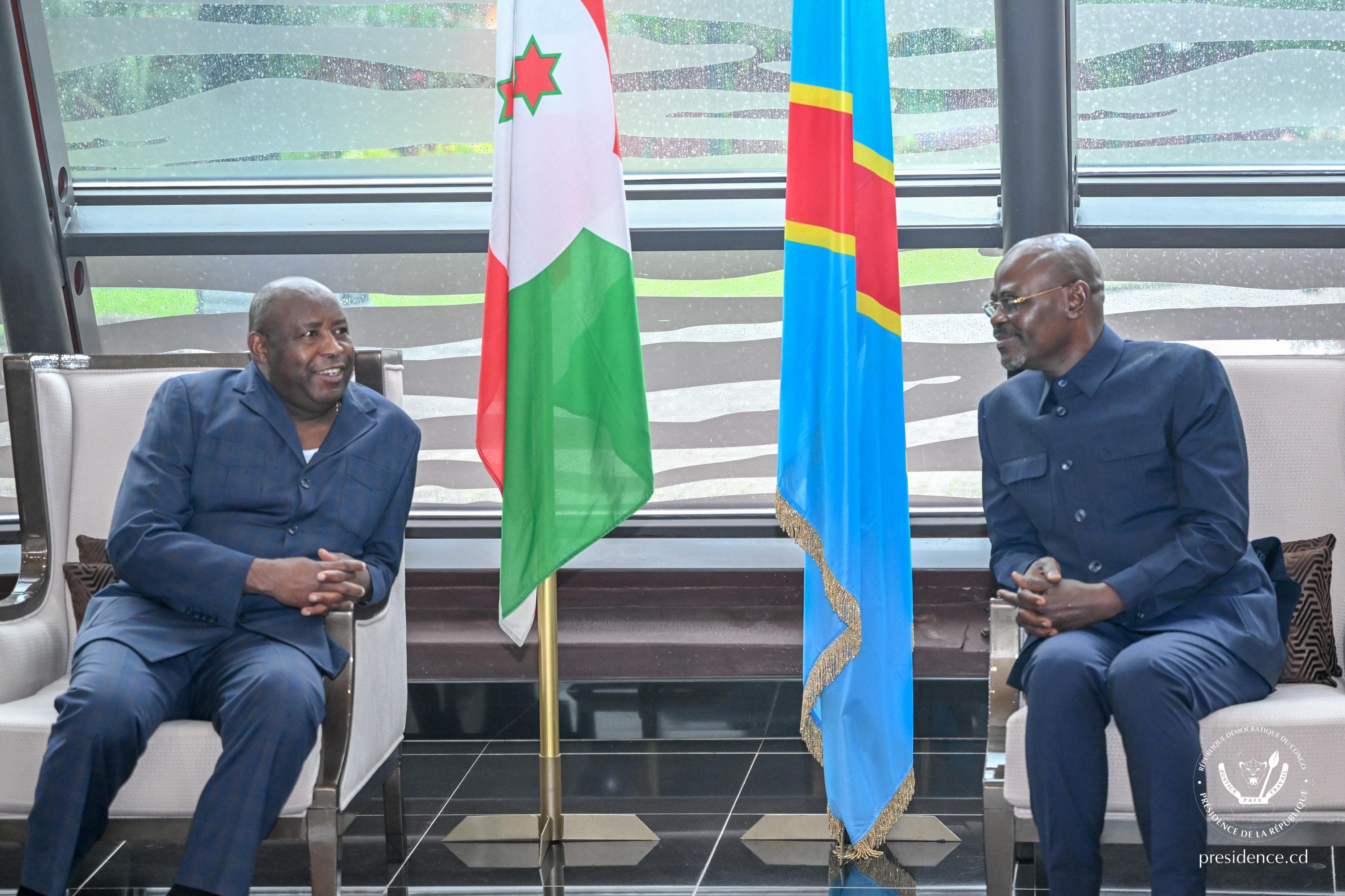 Rdc/Burundi : Le Président Évariste Ndayishimiye en visite de travail à ...