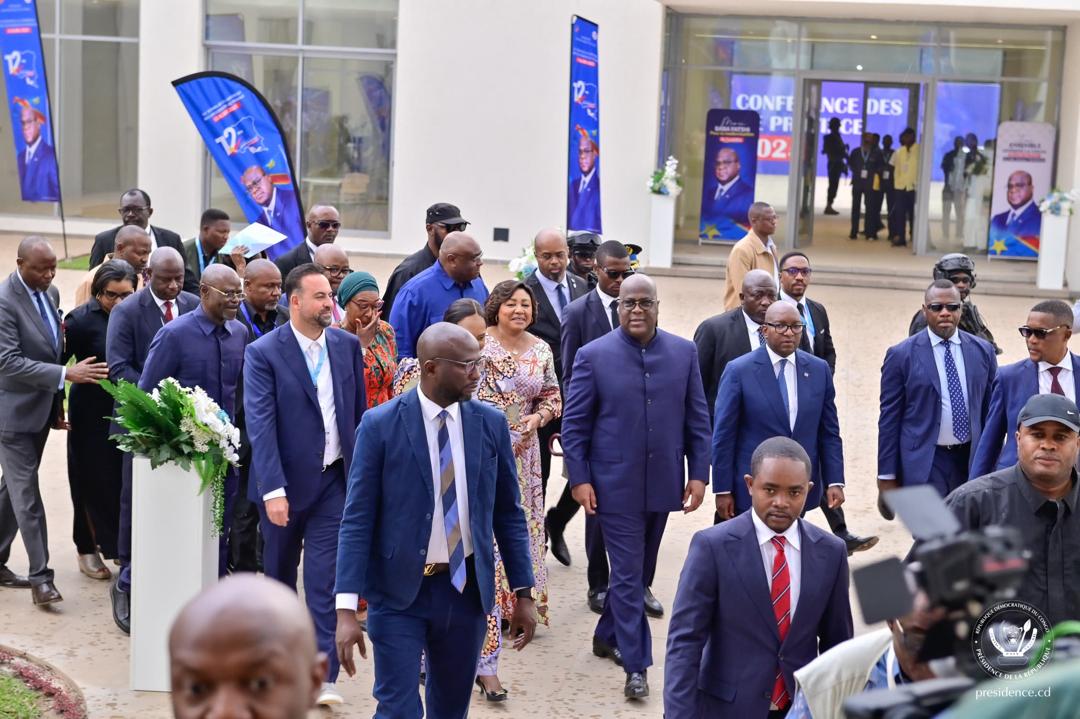 Kolwezi : Le Président Félix Tshisekedi a inauguré le centre des ...