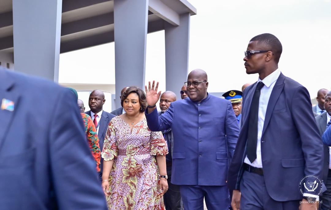 Kolwezi : Le Président Félix Tshisekedi a inauguré le centre des ...