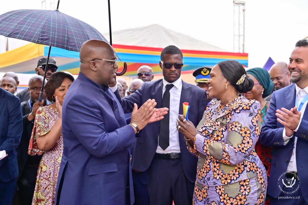Kolwezi : Le Président Félix Tshisekedi a inauguré le centre des ...