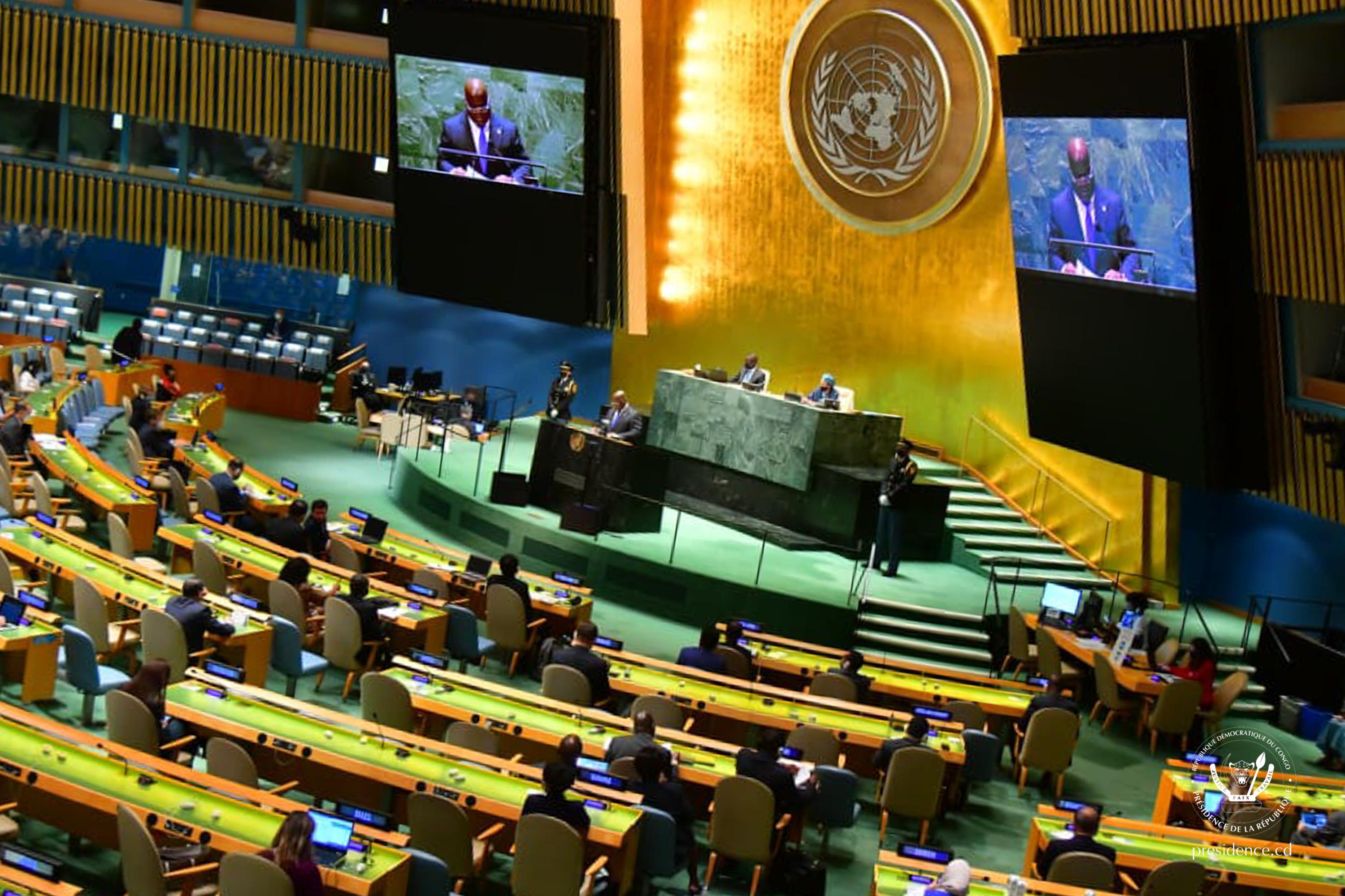 À New-York, Le President Felix Tshisekedi a participé à la conference ...